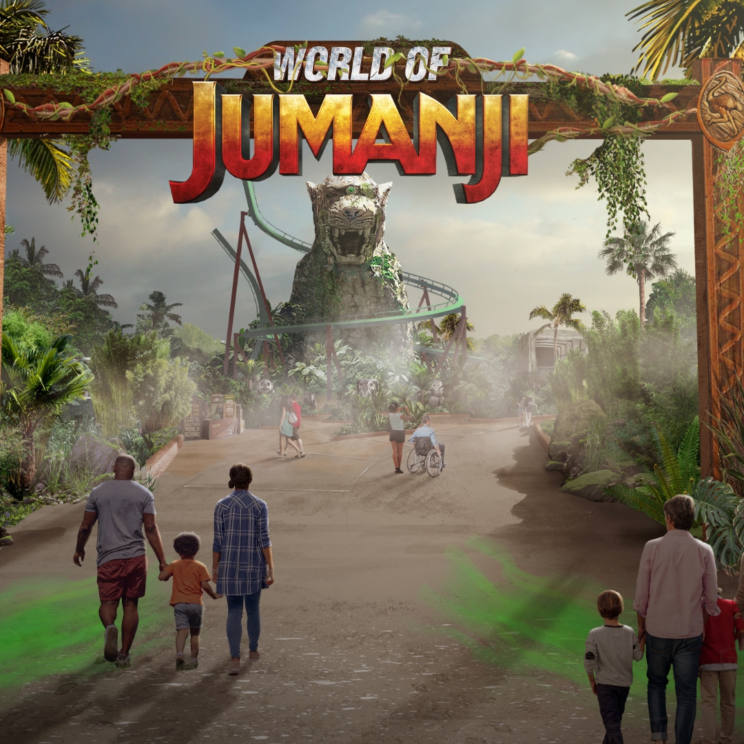 New Jumanji Land Opening At Chessington World Of Adventures Resort In ...